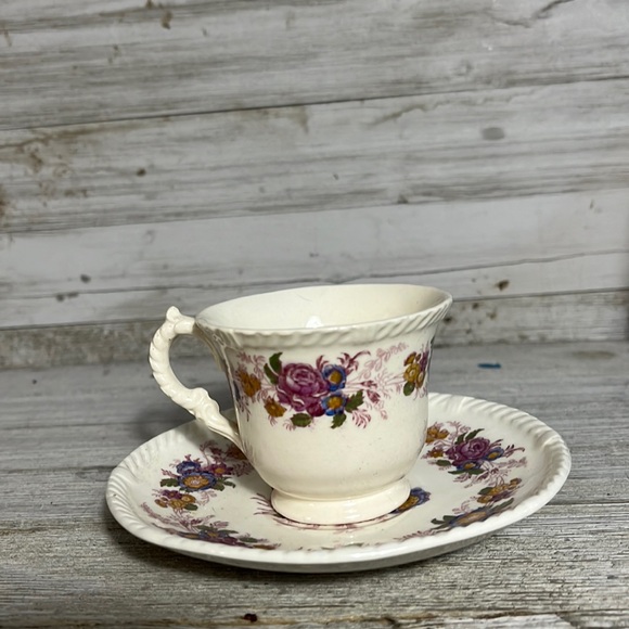 Royal Cauldon | Dining | Rare Antique Royal Cauldon Tea Cup Saucer ...
